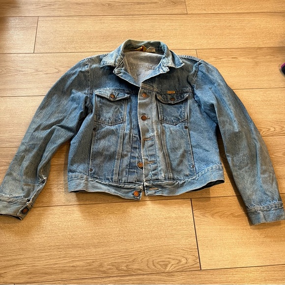 Rustler | Jackets & Coats | Vintage Rustler 8s Made In Usa Light Wash 3 ...